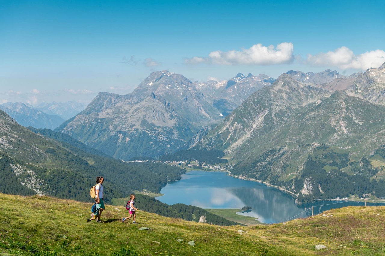 Hike on Corvatsch